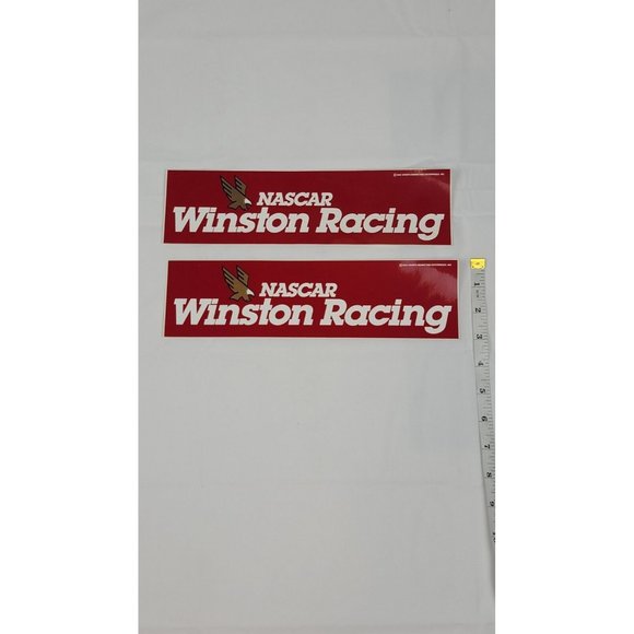 Nascar | Other | Vintage Rare 992 Nascar Winston Racing Decal Sticker W ...